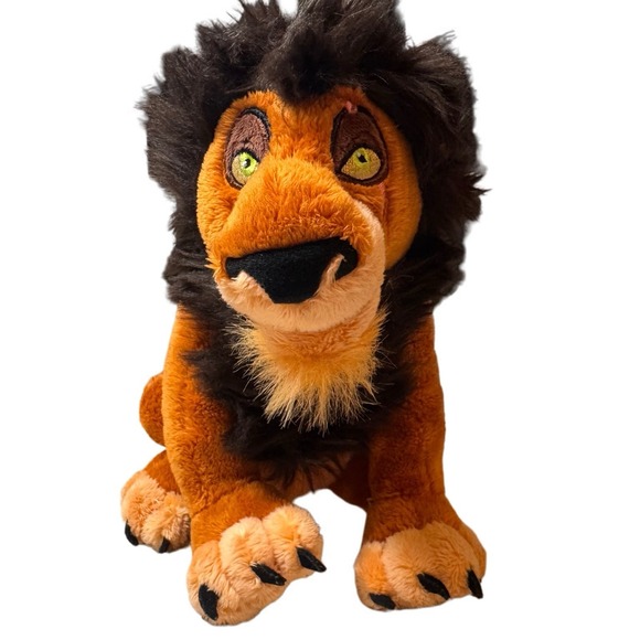 Disney | Toys | Disney Parks The Lion King Scar Plush Animal Villain ...